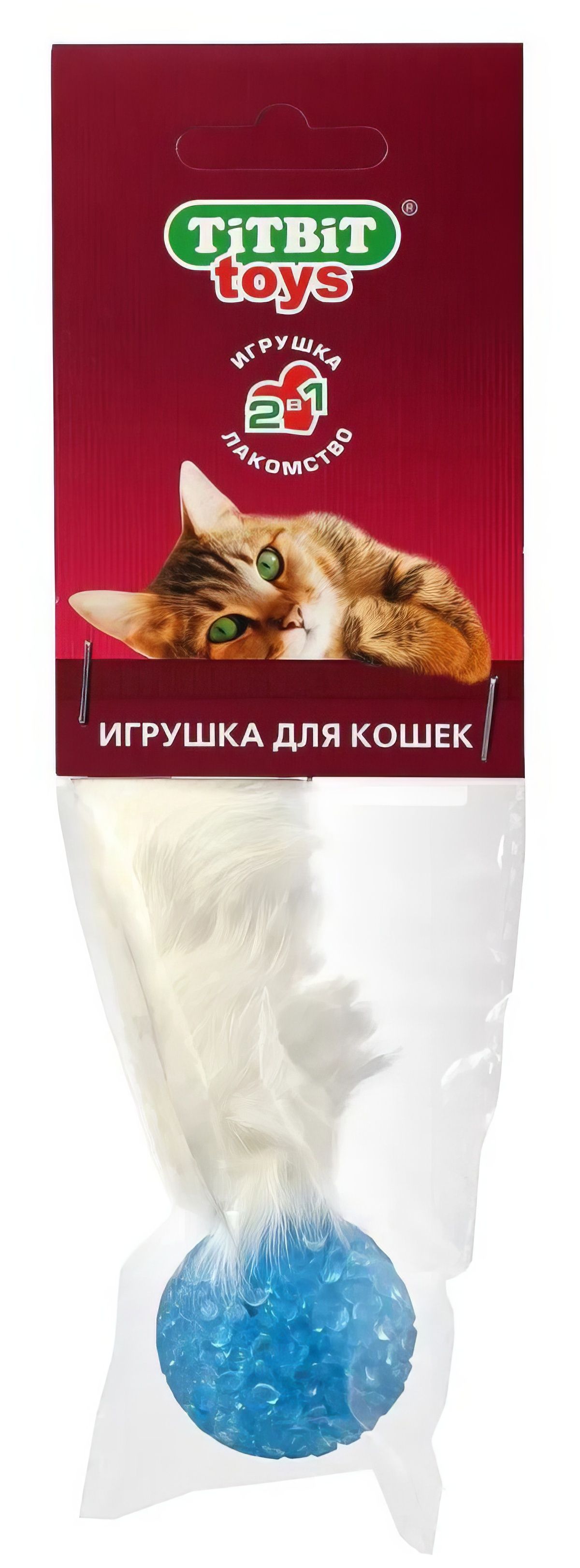 Игрушка TiTBiT для кошек, хвост кроличий купить на OZON по низкой цене ...