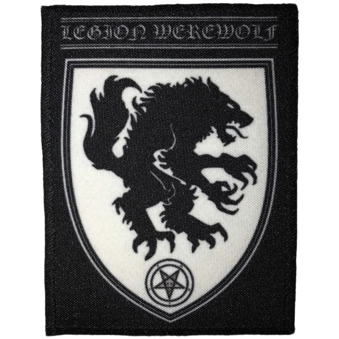 Нашивка Satanic Warmaster "Legion Werewolf" сублимационная патч black ...