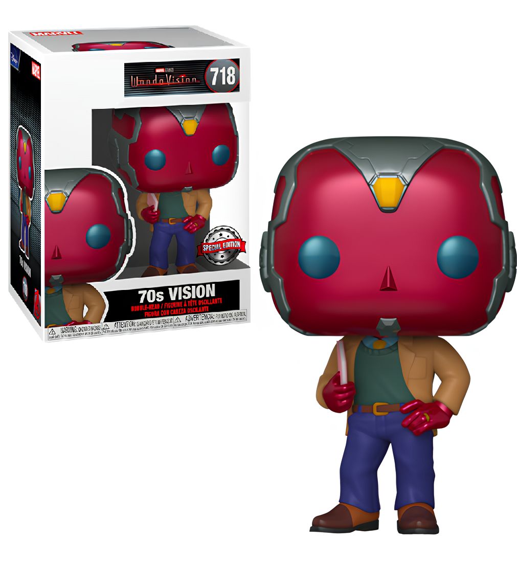Фигурка Марвел ВандаВижн / Marvel WandaVision Vision 70s (10см) #718 ...