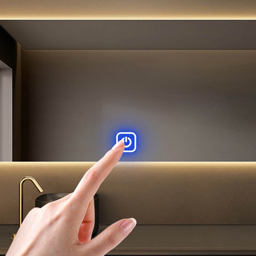 Сенсорный переключатель DC 12V 5A 60W LED smart single button mirror ...