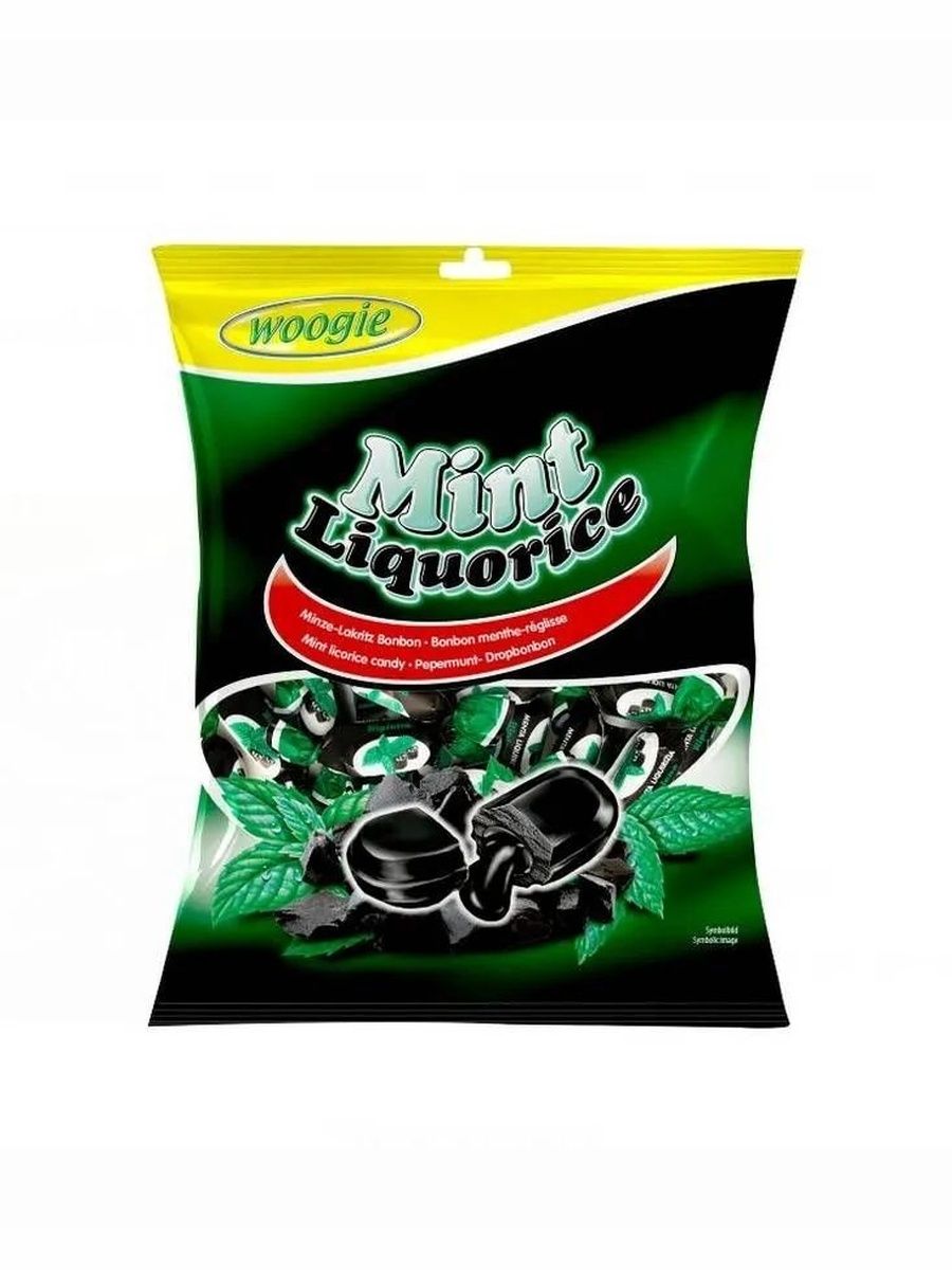 Карамель Woogie Mint Liquorice, Мята и Лакрица 170 гр. (Австрия) купить ...