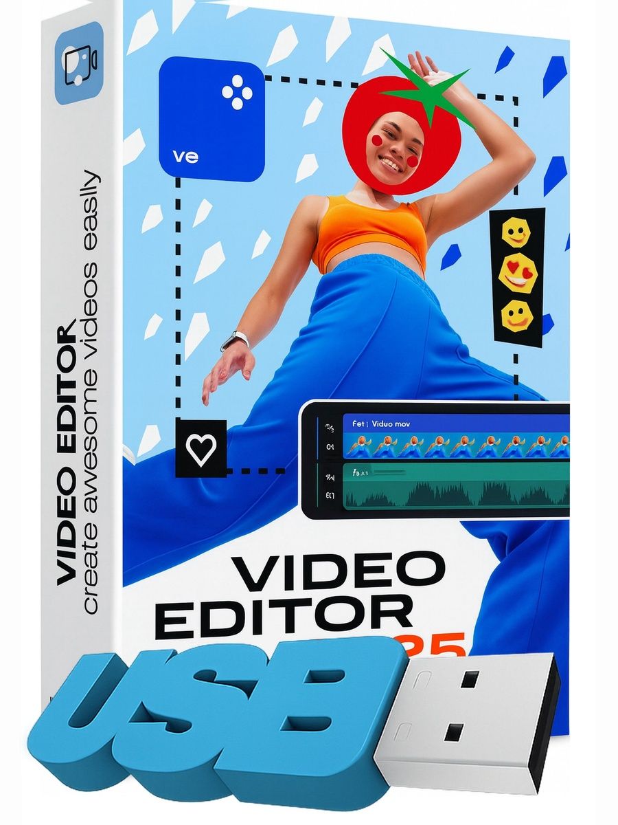 Movavi Video Editor Plus 25.1.0 (2024) для ПК на USB-Flash купить на ...