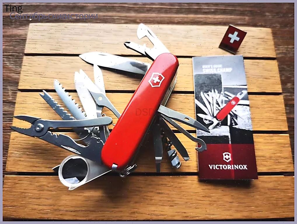91mm Victorinox SwissChamp SAK 1.6795 Функции инструмент для туризма ...
