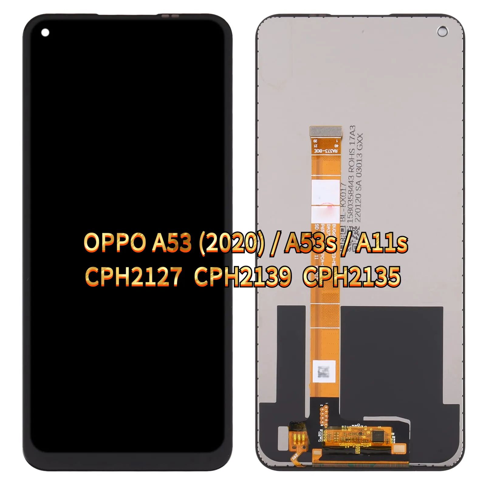 Дисплей для OPPO A53 (2020) / A53s / A11s CPH2127, CPH2139, CPH2135 ...