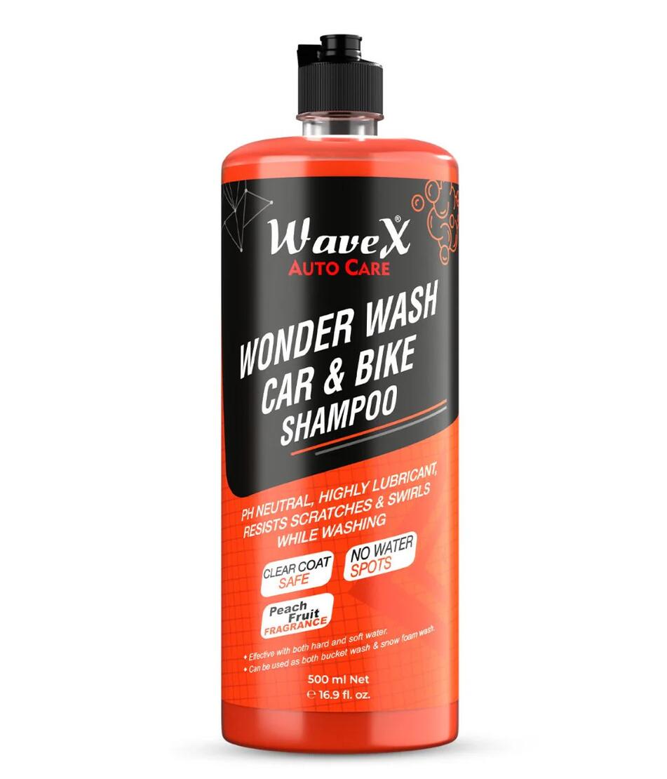 Ручной шампунь для мойки из ведра Wavex Wonder Wash Car Shampoo, 500 мл ...