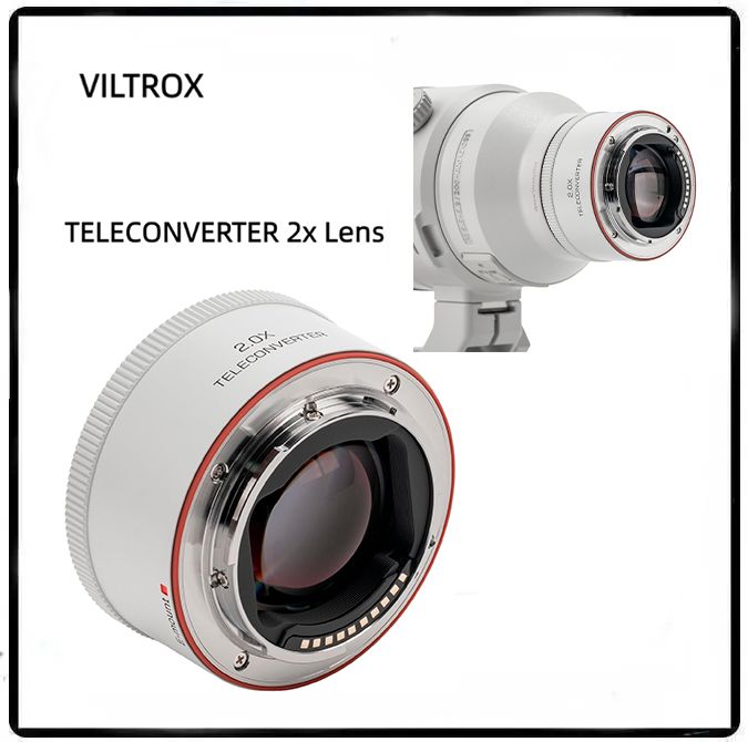 VILTROX TC-2.0X Teleconverter Telephoto Lens Extender AF Auto Focus ...