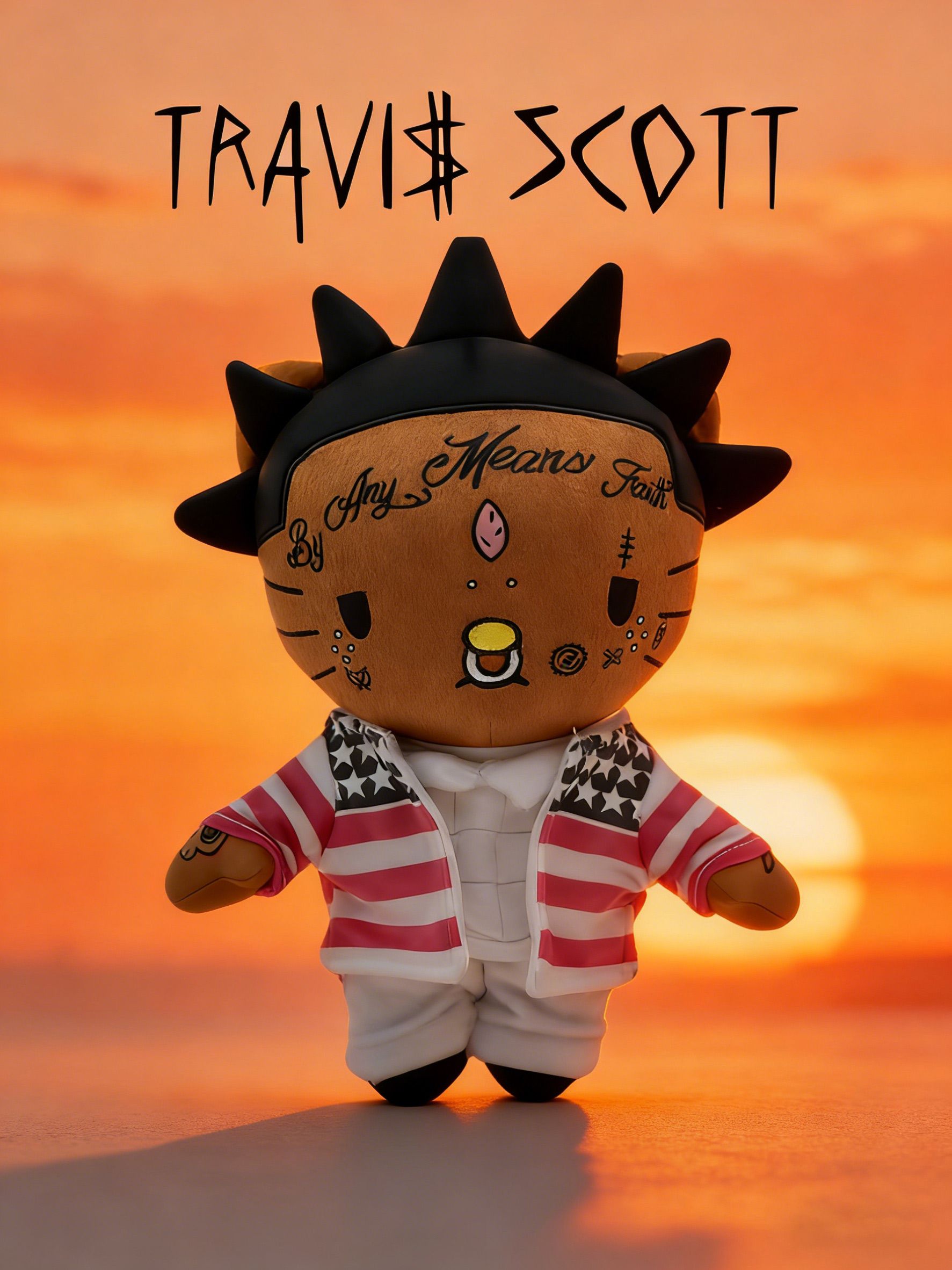 Мягкая игрушка Hello Kitty Lil Uzi Vert - American Flag Rapper купить ...