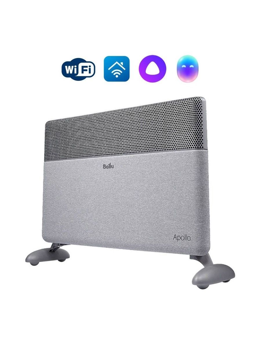 Конвектор электрической BALLU Apollo MOON Grey с блоком digital ...
