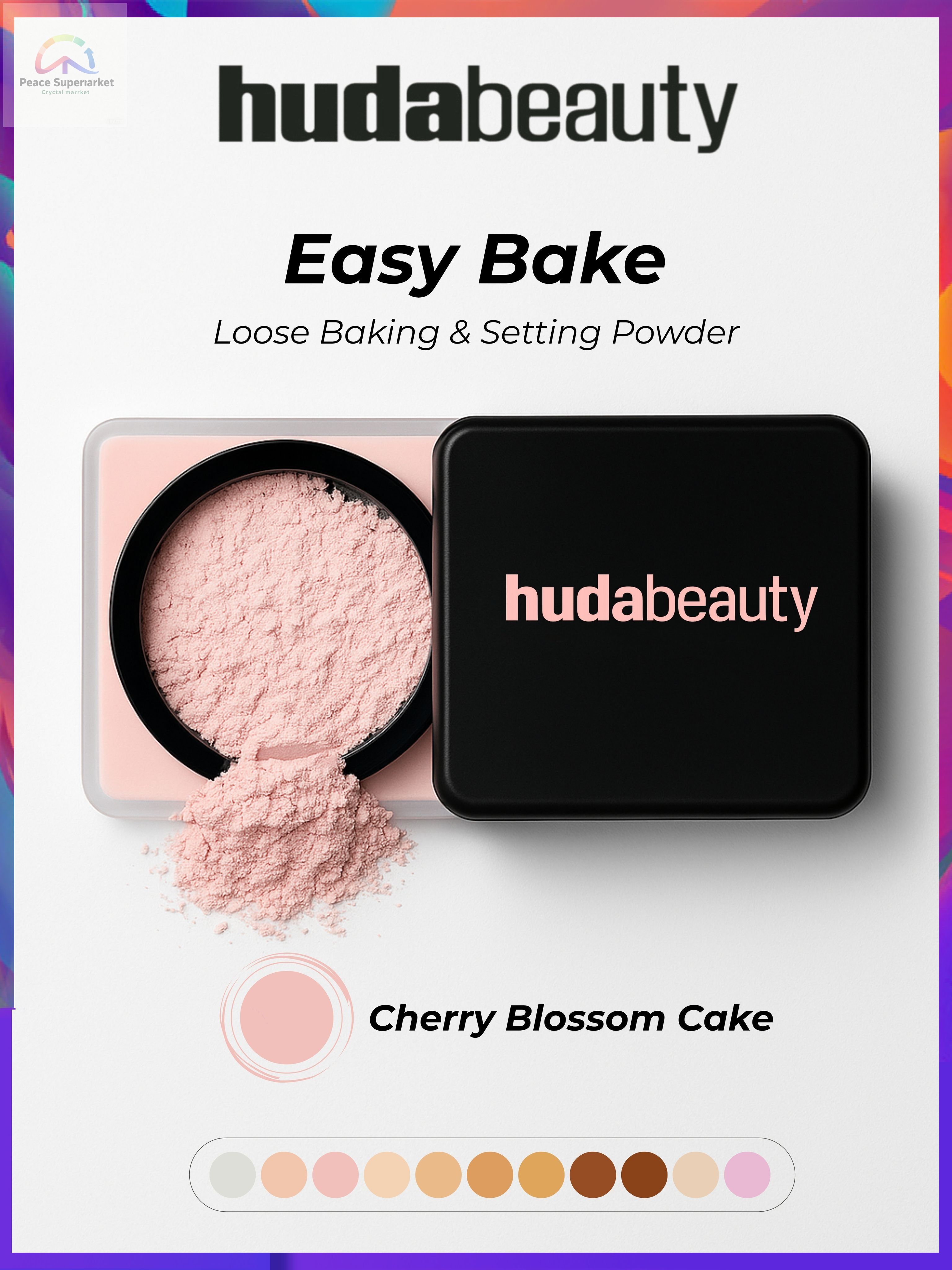 Пудра для лица Huda Beauty Easy Bake, Cherry Blossom Cake купить на ...
