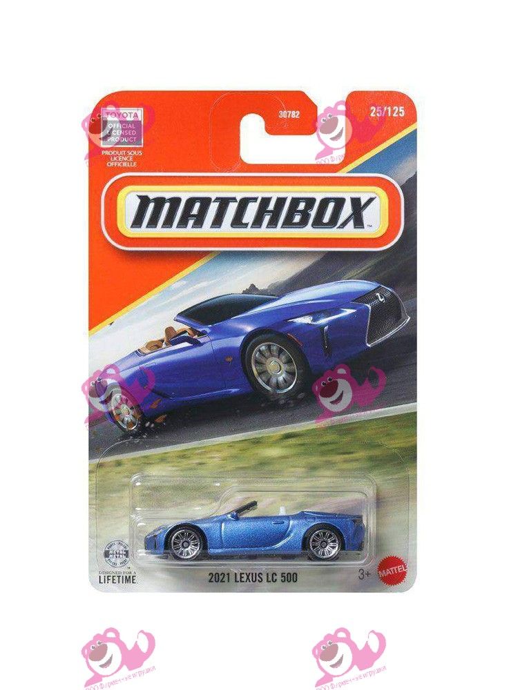 Машинка Matchbox Toys 1:64 Scale Die-Cast Basic Car 30782 2021 Lexus LC ...