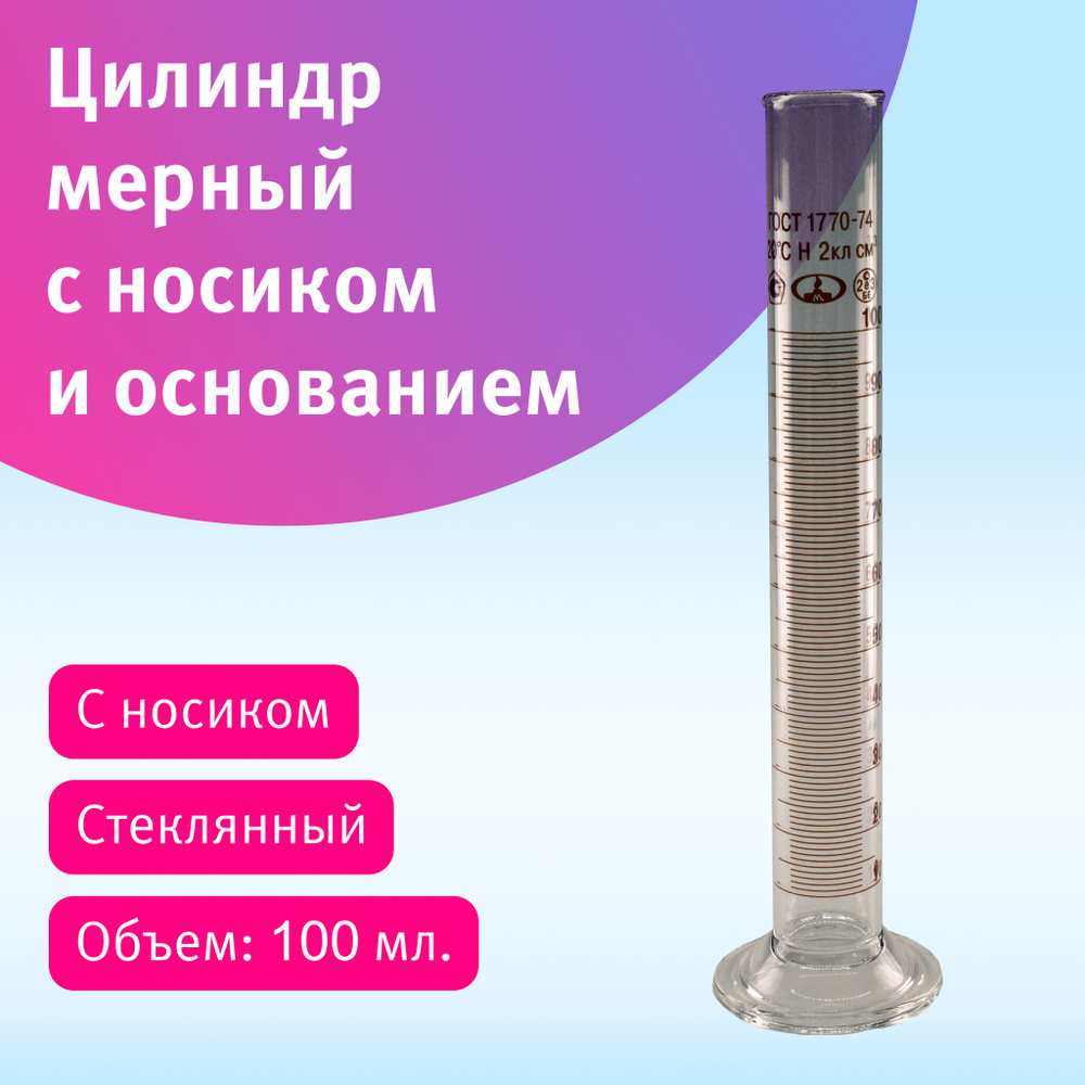 Емкость мерная МиниМед, Стекло, прозрачный купить по низкой цене с ...