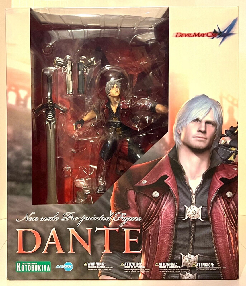 Фигурка Kotobukiya Devil May Cry 4: Dante - купить с доставкой по ...