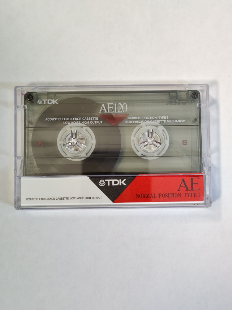 Аудиокассета новая из блока TDK AE 120 - купить с доставкой по выгодным ценам в интернет ...