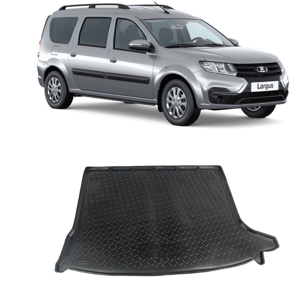 Коврик в багажник BRIX Lada Largus SW / Lada Largus SW Cross 2014 - из ...