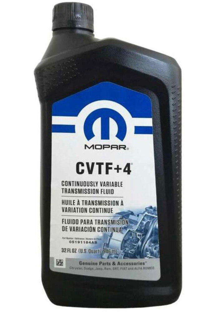 Трансмиссионное масло Mopar CVTF+4 (946 мл) - купить по выгодной цене в ...
