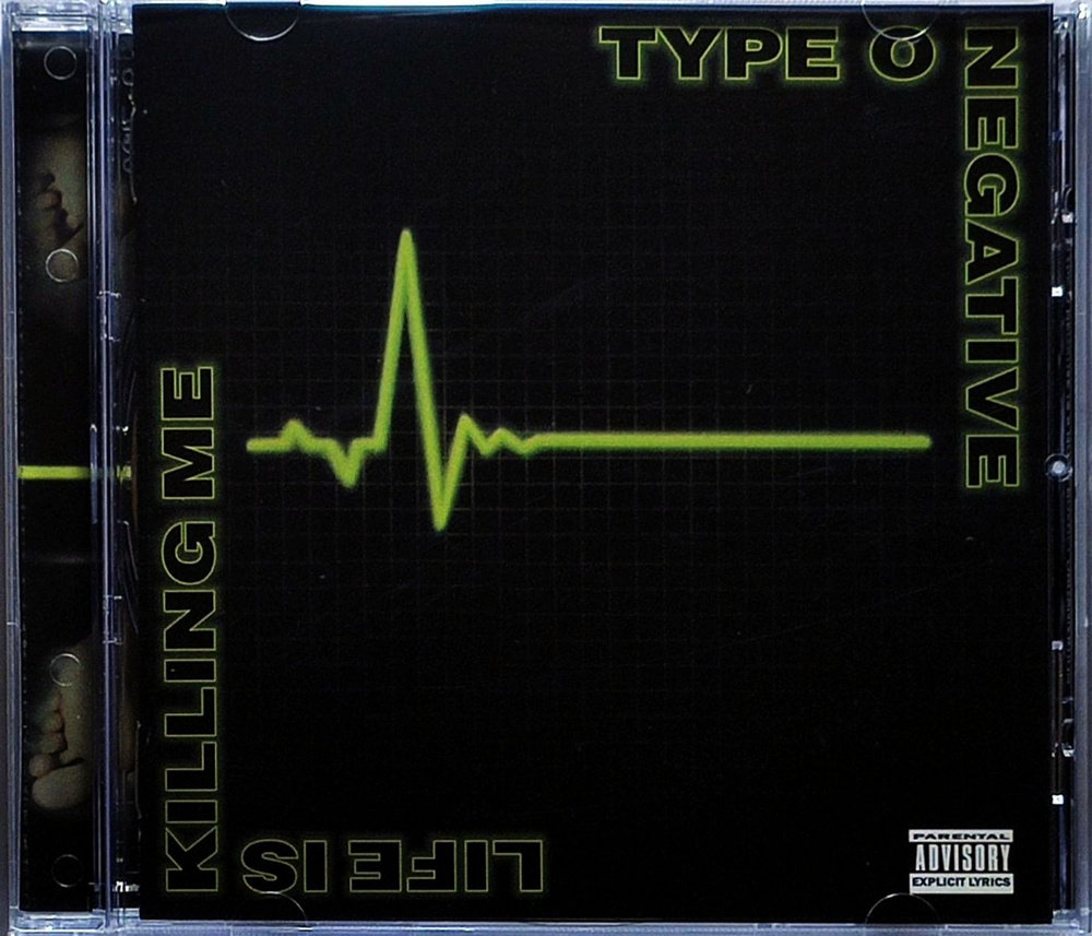 Type O Negative "Life Is Killing Me" CD 2003 Gothic Metal купить на ...