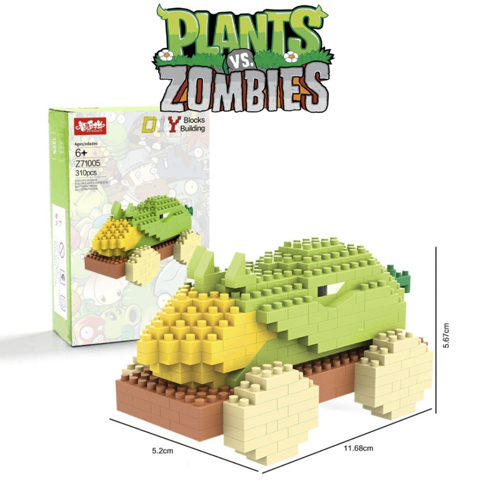 конструктор "Растения против Зомби", Plants vs Zombie, кукуруза ...