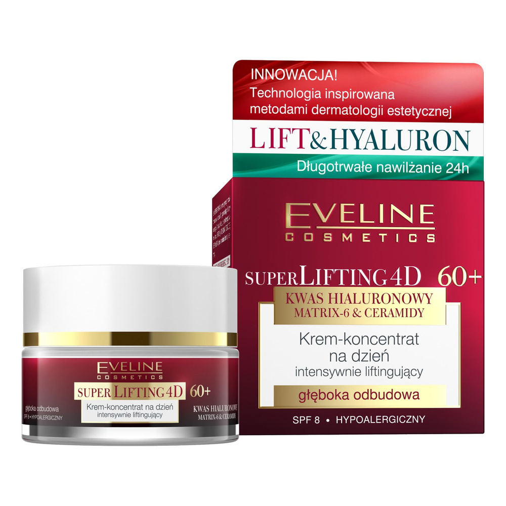 Eveline Cosmetics Крем-концентрат ночной для лица Cупер лифтинг 4D 60 ...
