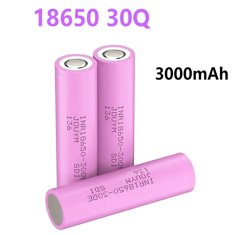 Аккумуляторная батарейка 18650, 3000 мАч, 10 шт - купить с доставкой по выгодным ценам в ...