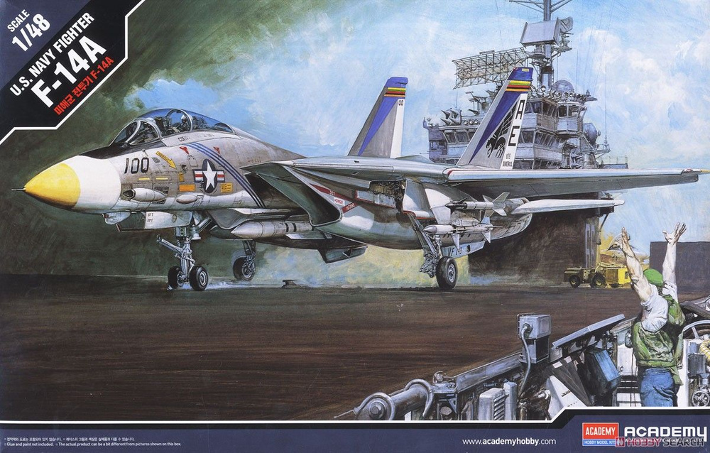 Academy 12253 1/48 F-14A Tomcat модель Самолеты - купить с доставкой по ...