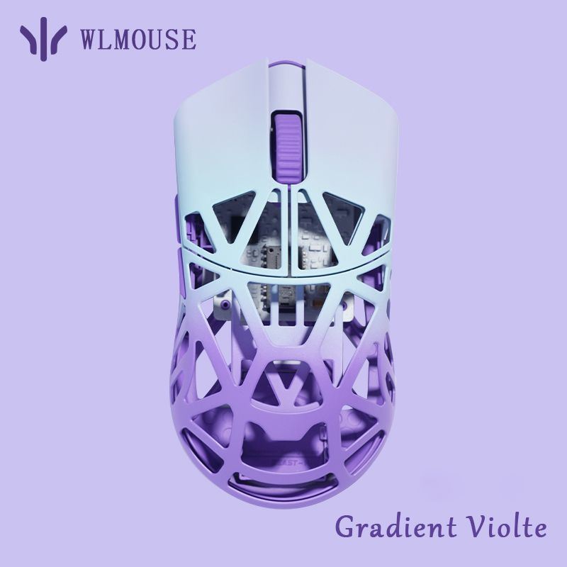 Игровая мышь беспроводная wlmouse BEAST X MINI BEAST X MINI, сиреневый ...