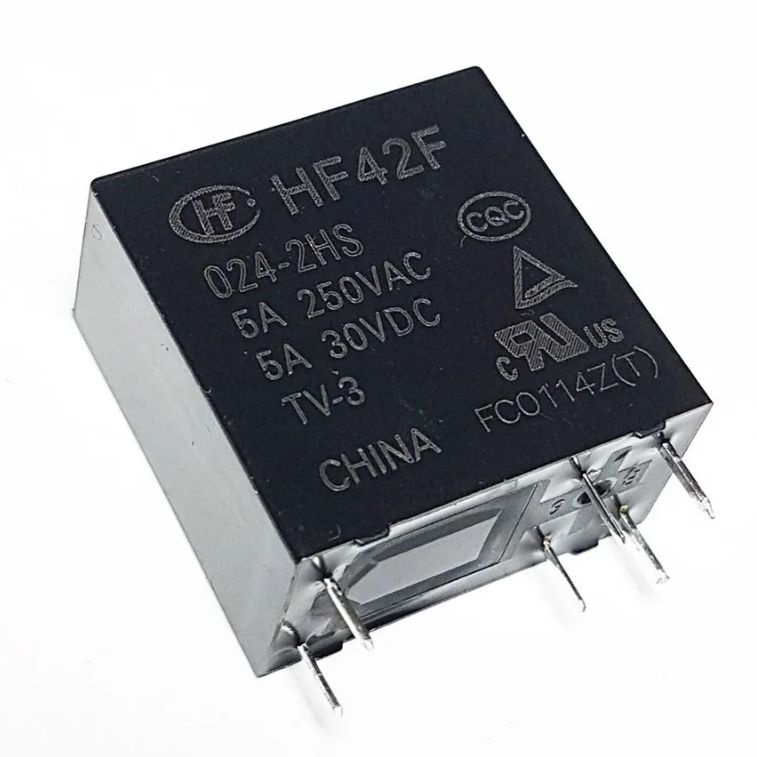 Реле HF42F-024-2HS (аналог - FTR-F4AK024T 24V FUJITSU) для котла - купить с доставкой по ...