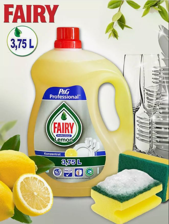Fairy профессионал концентрат 3.75L - купить с доставкой по выгодным ценам в интернет-магазине ...