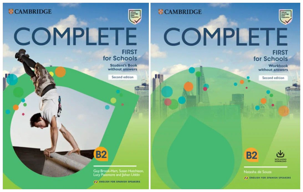 Complete First for Schools B2 (Second Edition), ПОЛНЫЙ КОМПЛЕКТ: Student's Book + Workbook ...