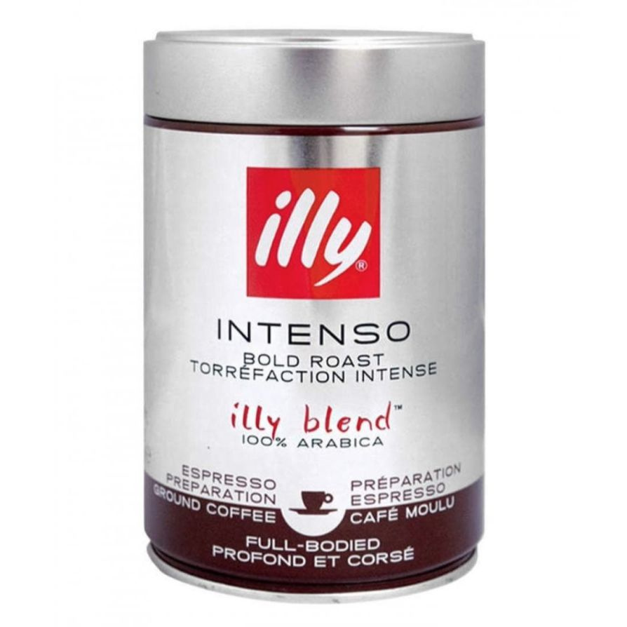 Кофе молотый Illy Espresso Intenso 250 грамм - купить с доставкой по выгодным ценам в интернет ...