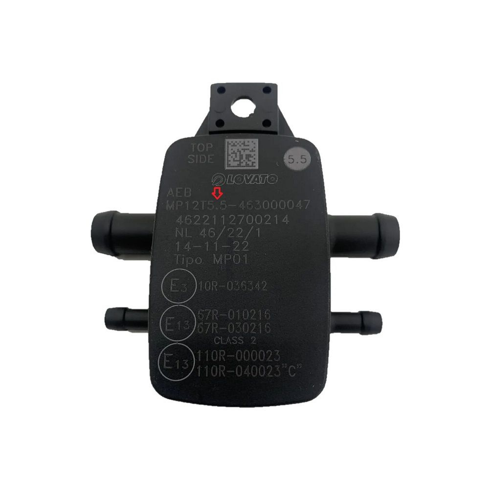 Датчик разрежения, давления и температуры газа E-GO AEB MP01 5PIN 250kPa 5,5 bar LOVATO New ...