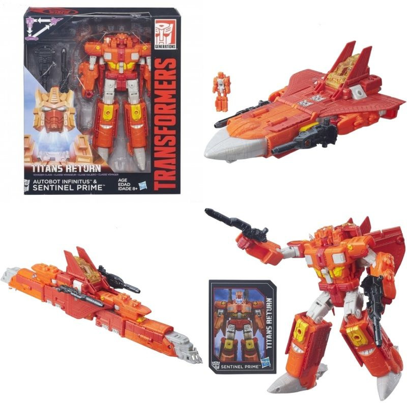 Трансформеры Hasbro Игрушка Titans Return Autobot Infinitus & Sentinel ...
