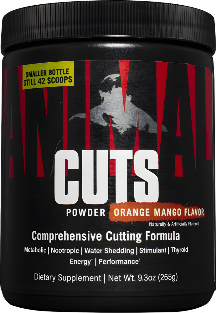 Комплекс для жиросжигания Animal Cuts Powder "Апельсин-манго ...