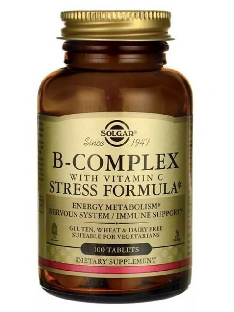 B-Complex Stress formula (Б-комплекс, формула против стресса), 100 штук ...