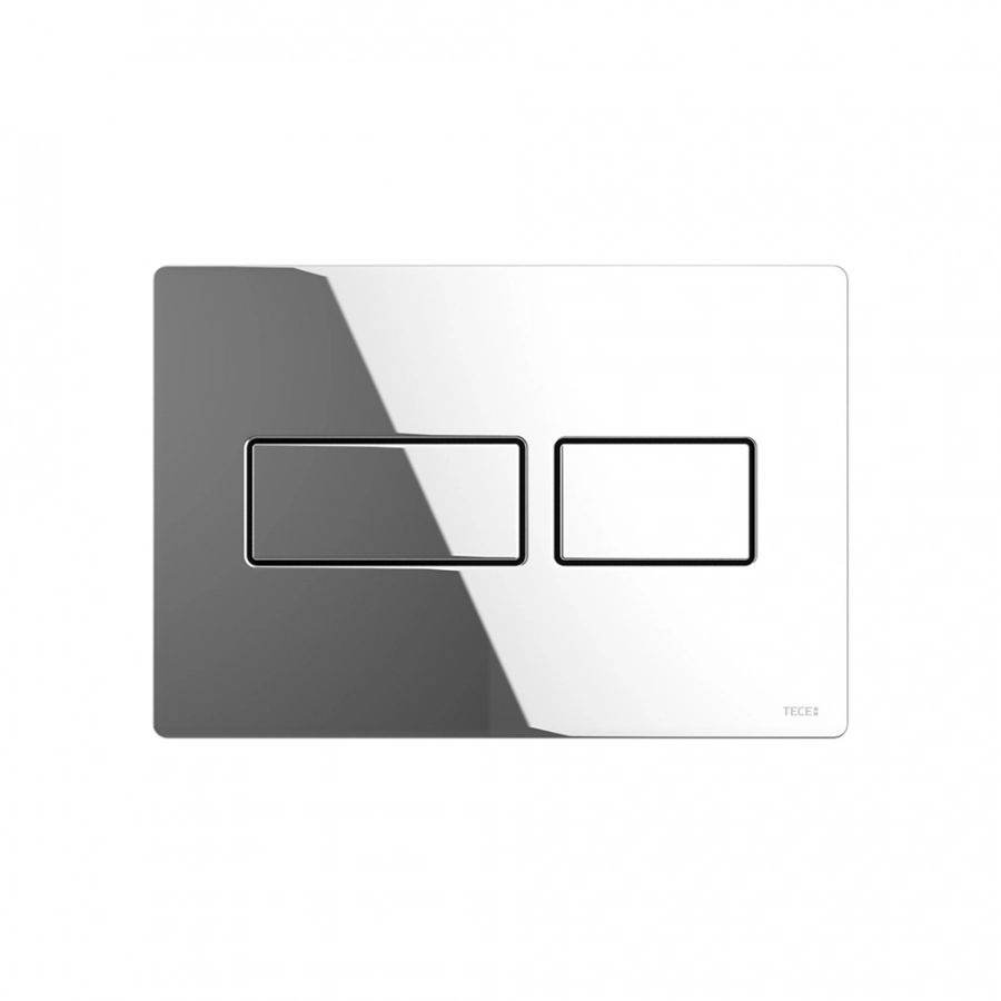 TECE solid панель смыва с двумя клавишами, глянцевый 9240431 (хром) - купить в интернет-магазине ...
