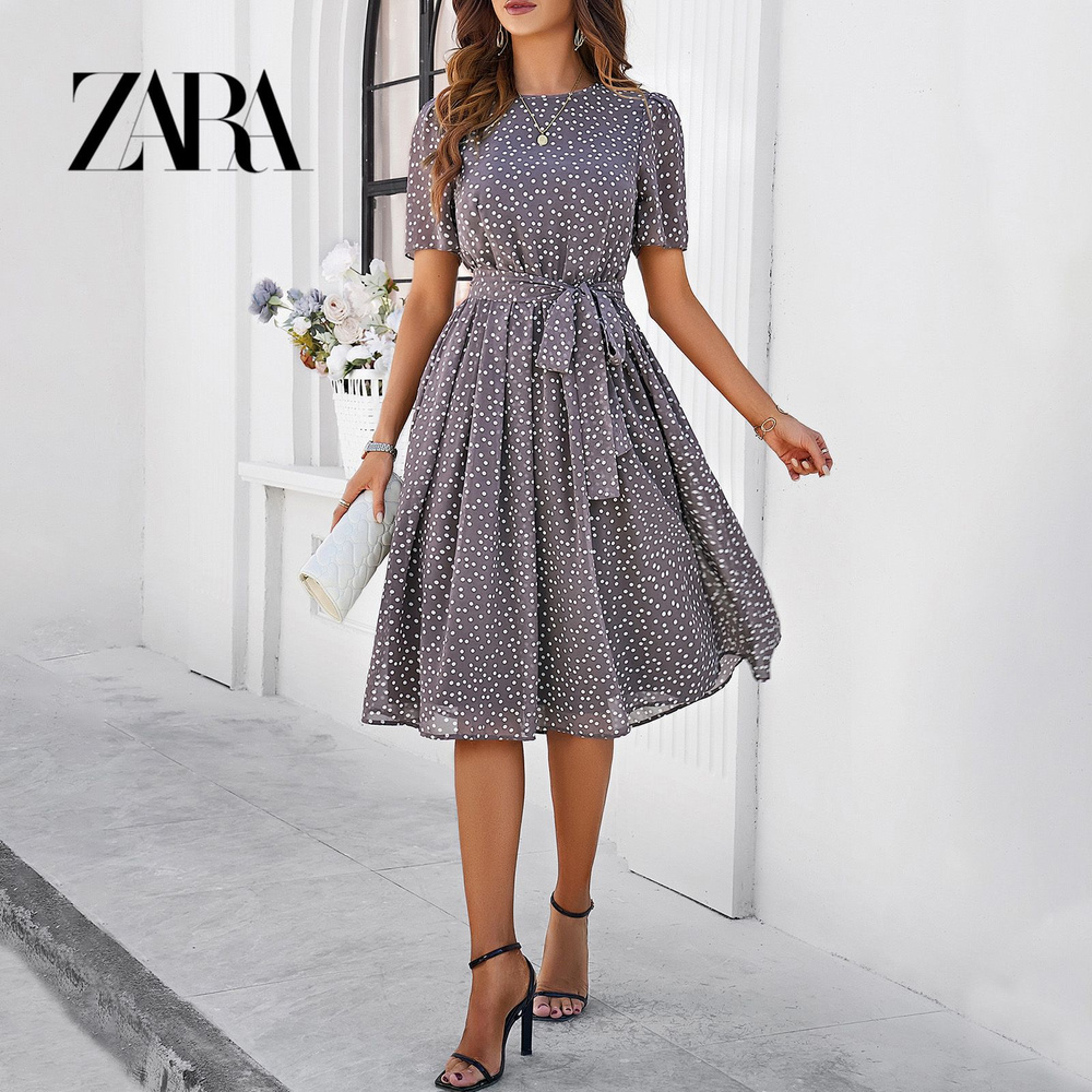 Платье Zara фиолетовый ,48, Мужской, На любой сезон, размер 48 — купить ...
