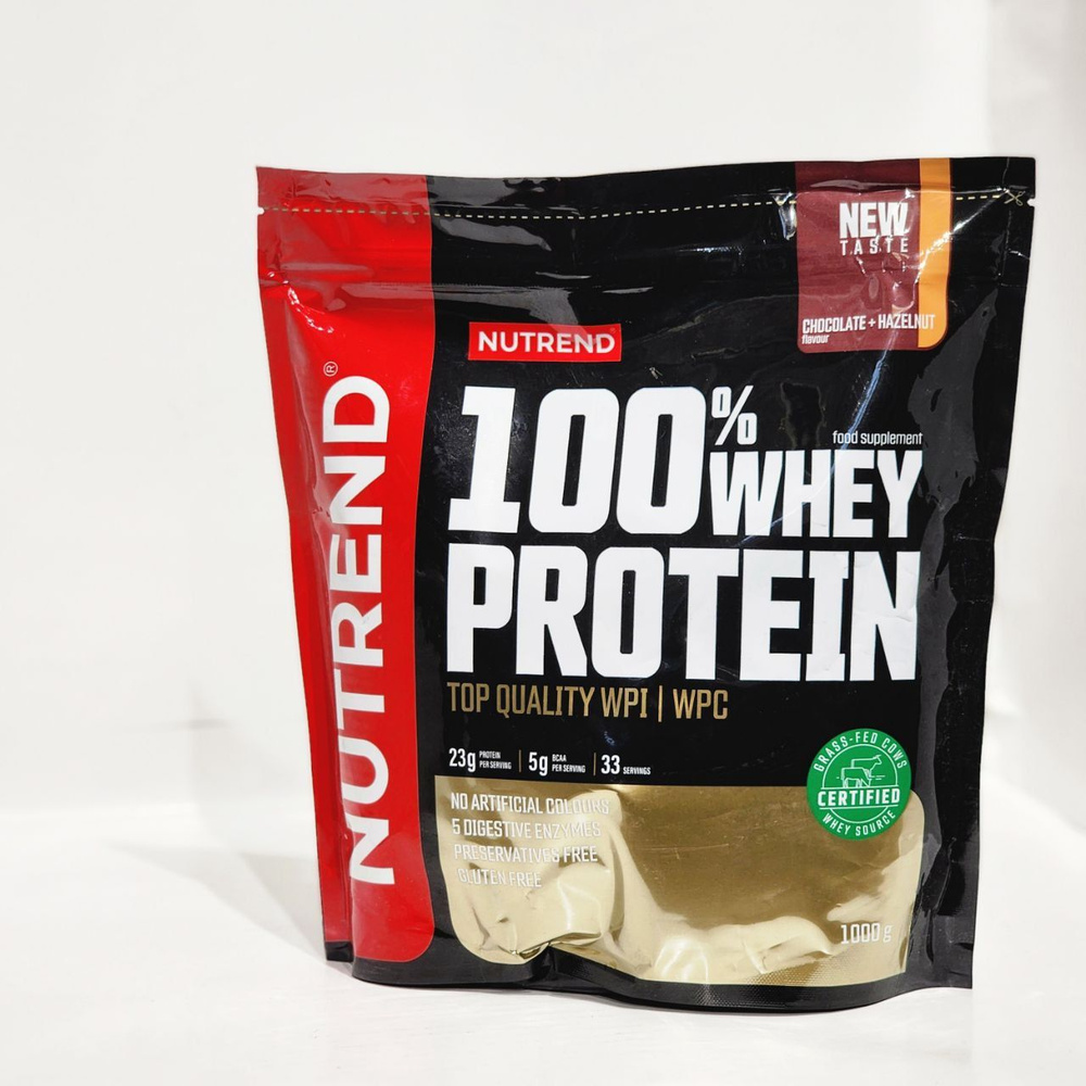 Протеин сывороточный изолят + концентрат Nutrend - 100% Whey Protein ...