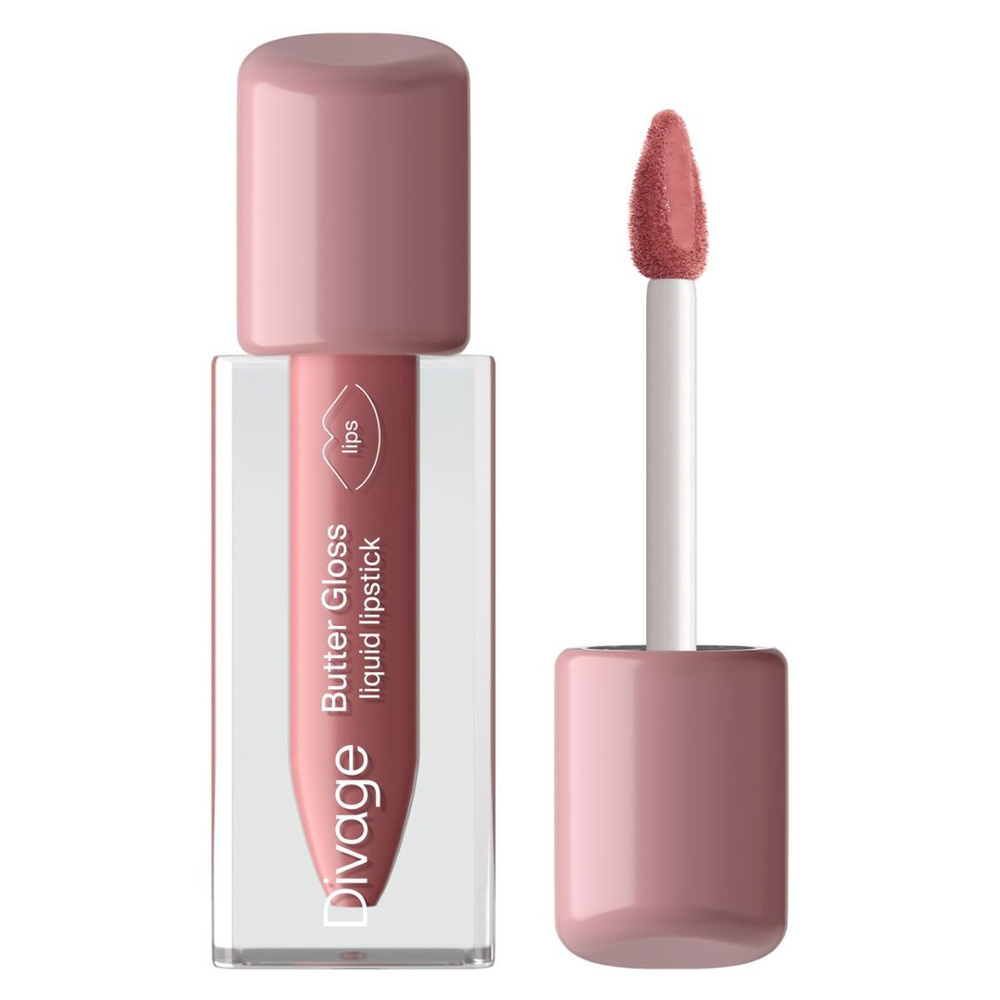 DIVAGE / Butter Gloss Liquid Lipstick Помада для губ жидкая, 02 ...