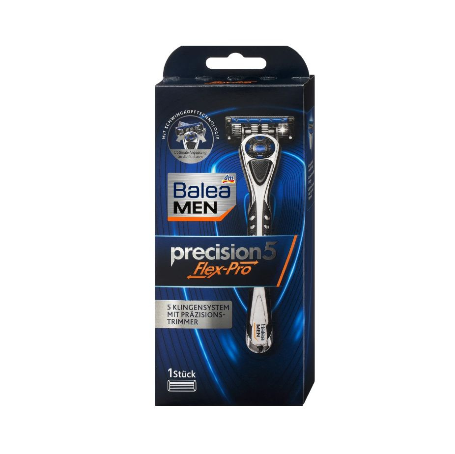 Бритва Precision5 Flex-Pro Balea Men - купить с доставкой по выгодным ...