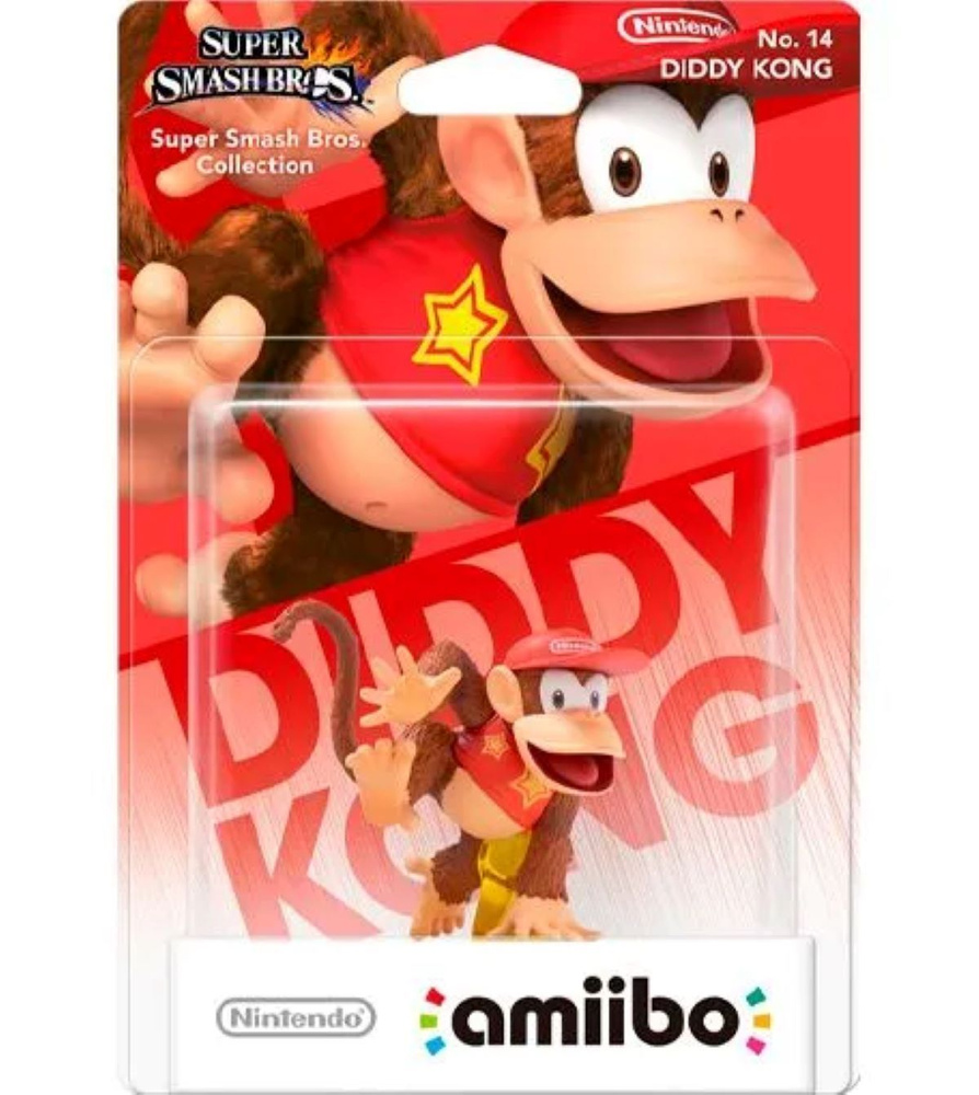 Фигурка Amiibo Diddy Kong(Super Smash Bros.Collection №14) - купить с доставкой по выгодным ...