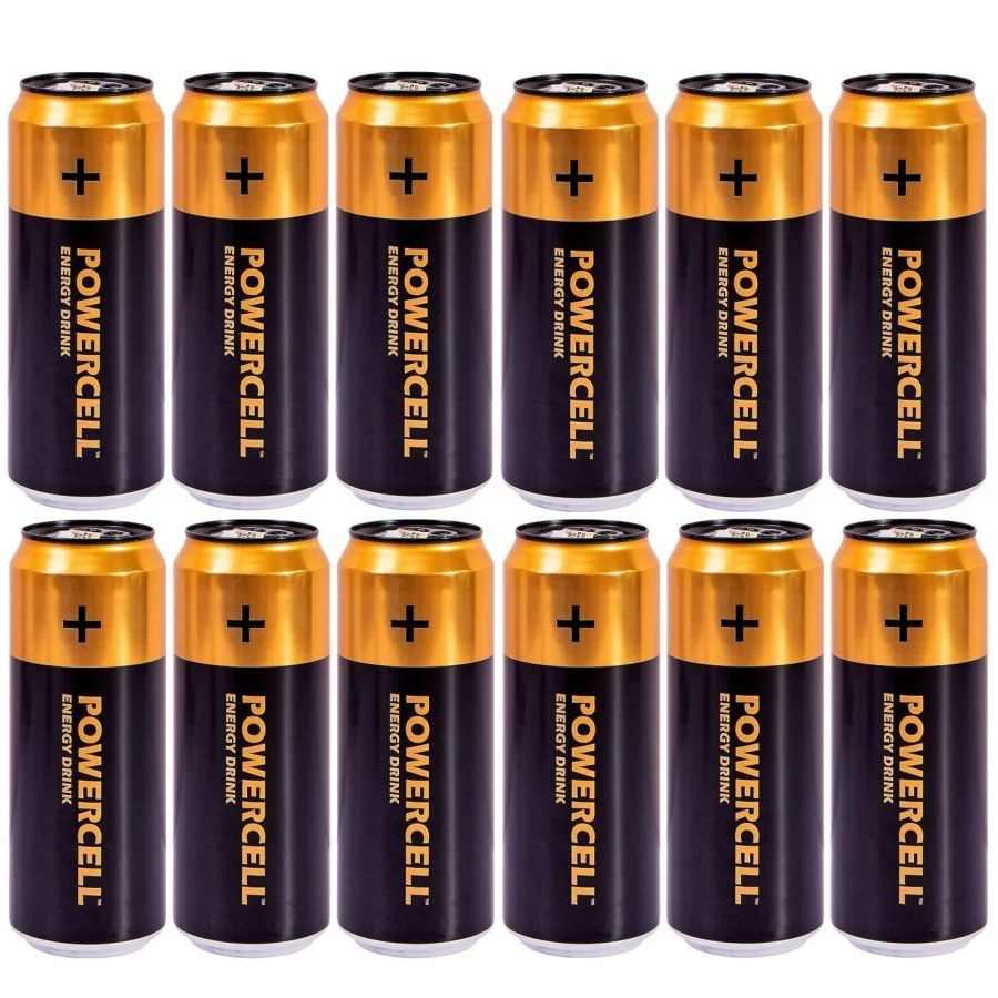 Энергетический напиток Powercell Energy, 450 мл, 12 шт купить на OZON по низкой цене (1444725832)