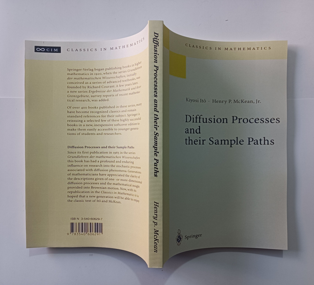 Diffusion Processes and their Sample Paths - купить с доставкой по выгодным ценам в интернет ...