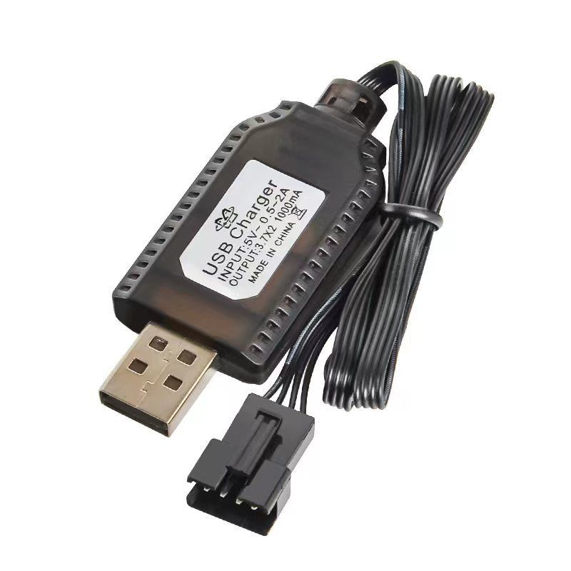 Зарядное устройство USB 7.4V разъем SM4P для литий ионных и литий ...