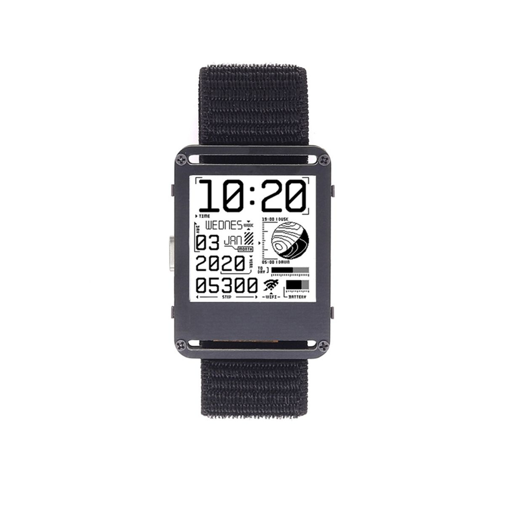 ESP32 Smart Watch Bluetooth WIFI Программируемый E-Paper купить на OZON по низкой цене (1767631600)