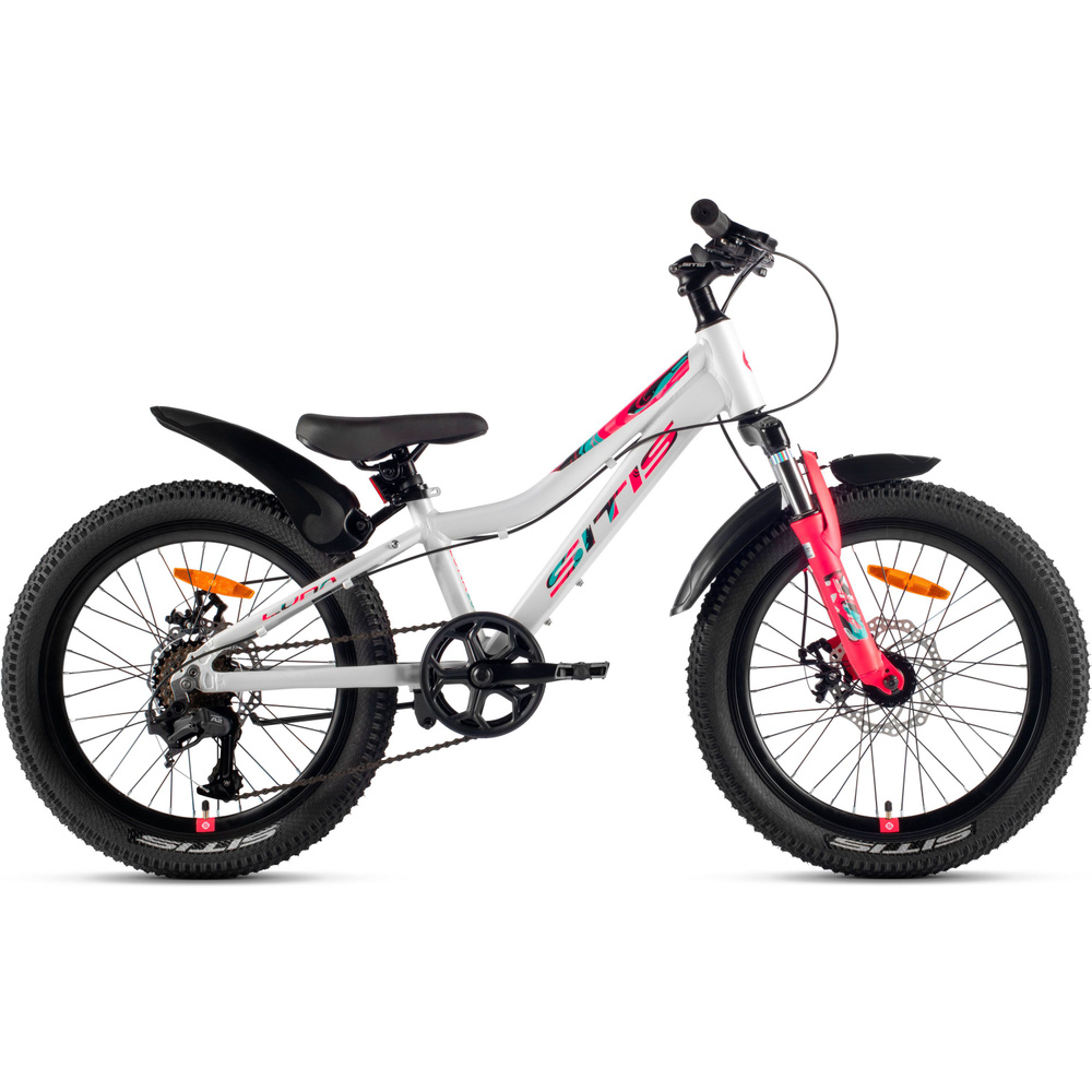 Велосипед SITIS LUNA 20" (2024) White-Pink, детский для девочек ...