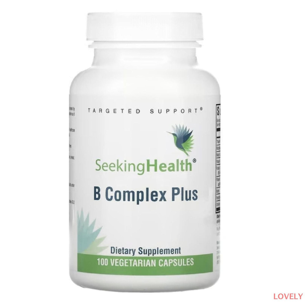 B Complex Plus with Choline, 100 капсул купить на OZON по низкой цене ...