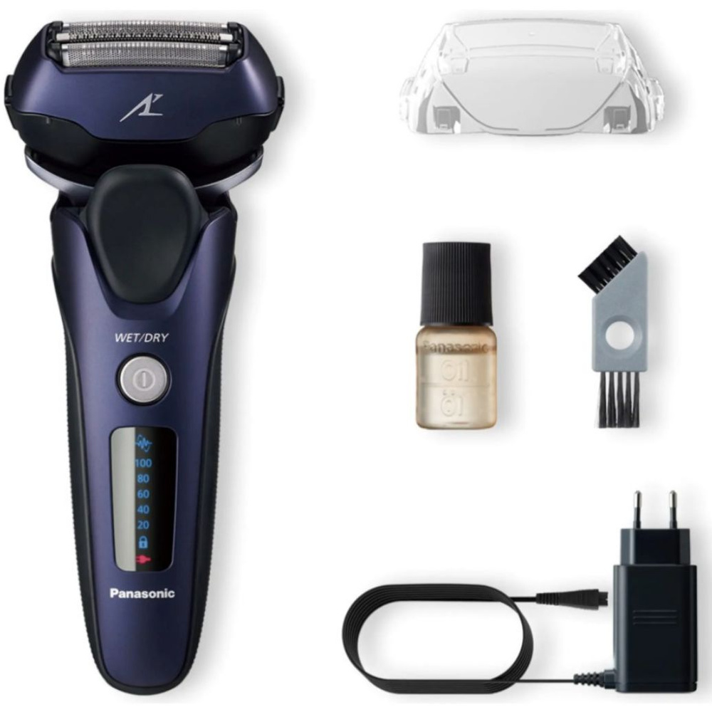 Panasonic Электробритва ES-LV67-A803 выдвижной триммер, мультигибкая ...