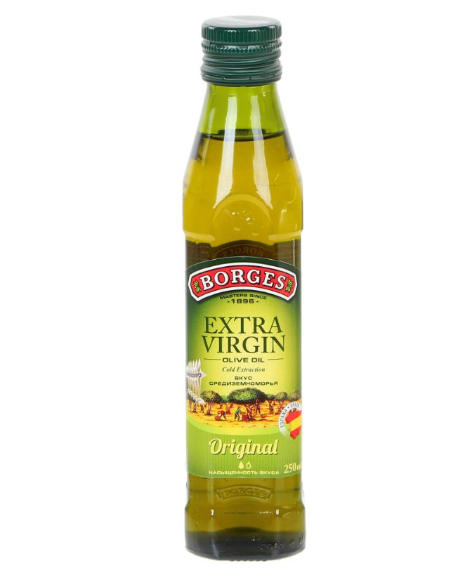 Масло оливковое BORGES Extra Virgin Original 250 мл Испания - купить с доставкой по выгодным ...