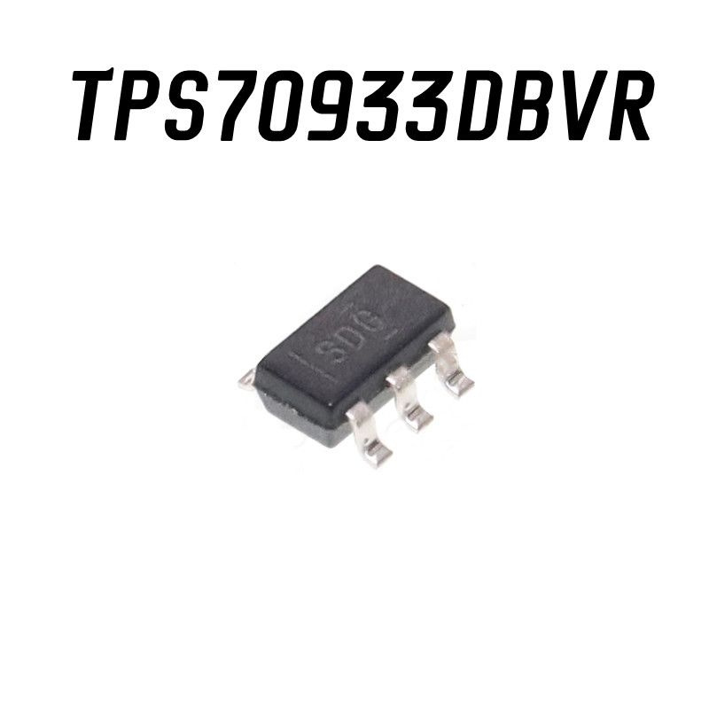 10шт TPS70933DBVR SOT23-5 3.3V Микросхема линейного регулятора с низким ...