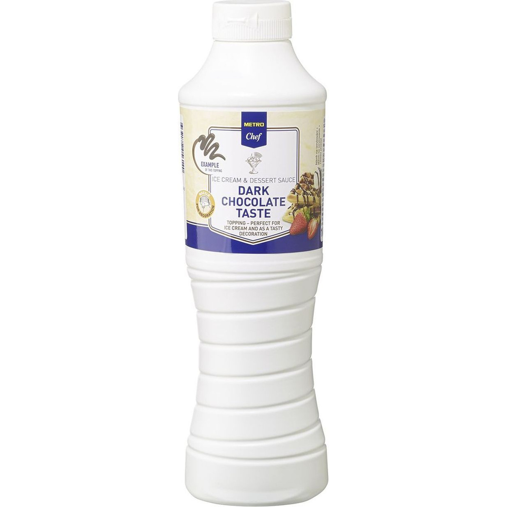Топпинг Metro Chef Темный шоколад 1 л купить на OZON по низкой цене ...