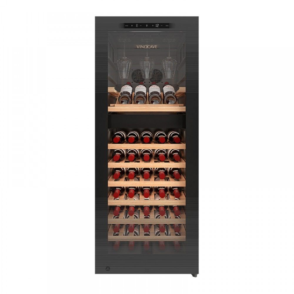 Винный шкаф Vinocave CWC-200B 78 бутылок купить на OZON по низкой цене ...